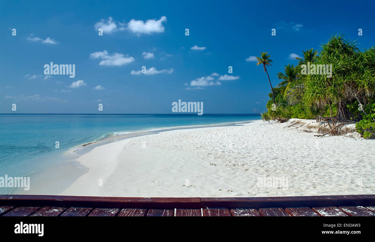 The beautiful Angaga Island in the Maldives Stock Photo - Alamy