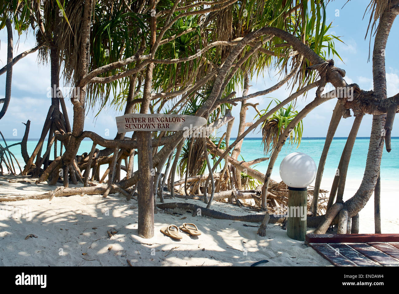 The beautiful Angaga Island in the Maldives Stock Photo - Alamy