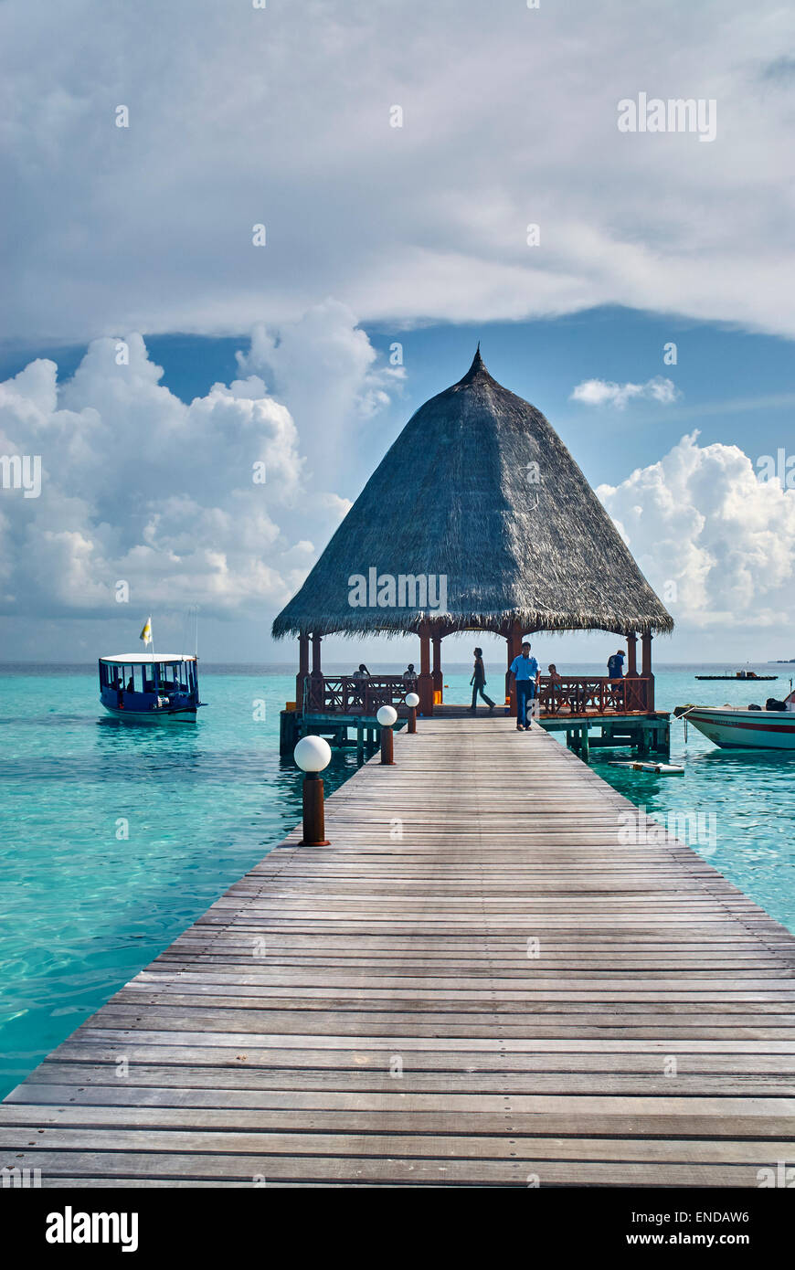 The beautiful Angaga Island in the Maldives Stock Photo - Alamy