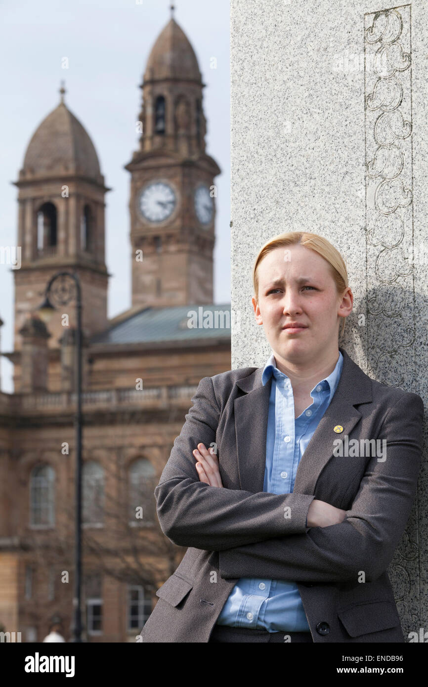 Mhairi Black, MP, the 20 year-old SNP candidate for Paisley and ...