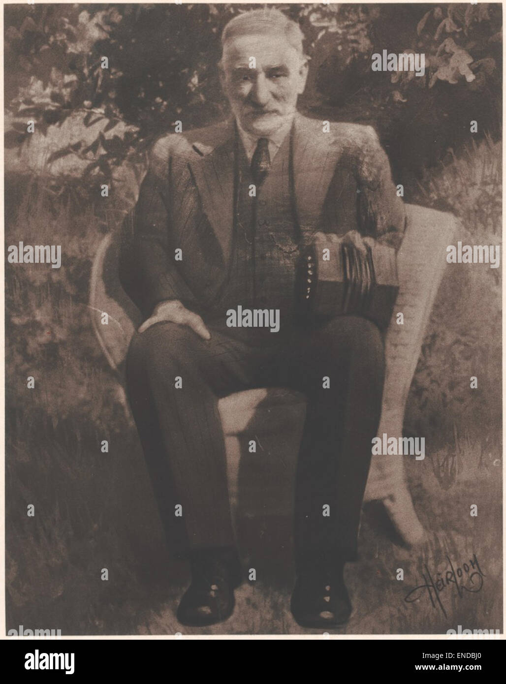 A portrait of Bill Large, a notable figure from Cooks Gap, New South ...