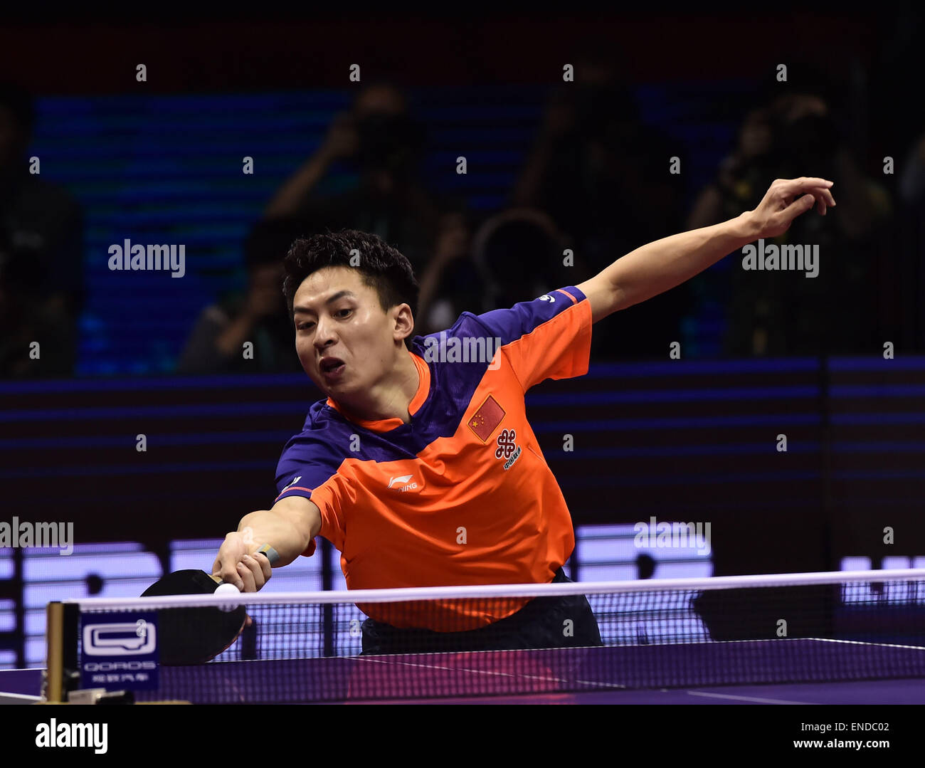 Suzhou, China's Jiangsu Province. 3rd May, 2015. China's Fang Bo ...