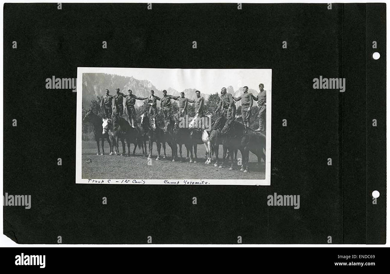 Troop C, 1st Cavalry, stationed at Camp Yosemite, was part of a ...
