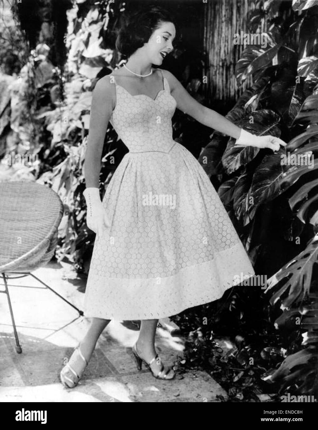 Stylish model fashion portrait Black and White Stock Photos & Images ...