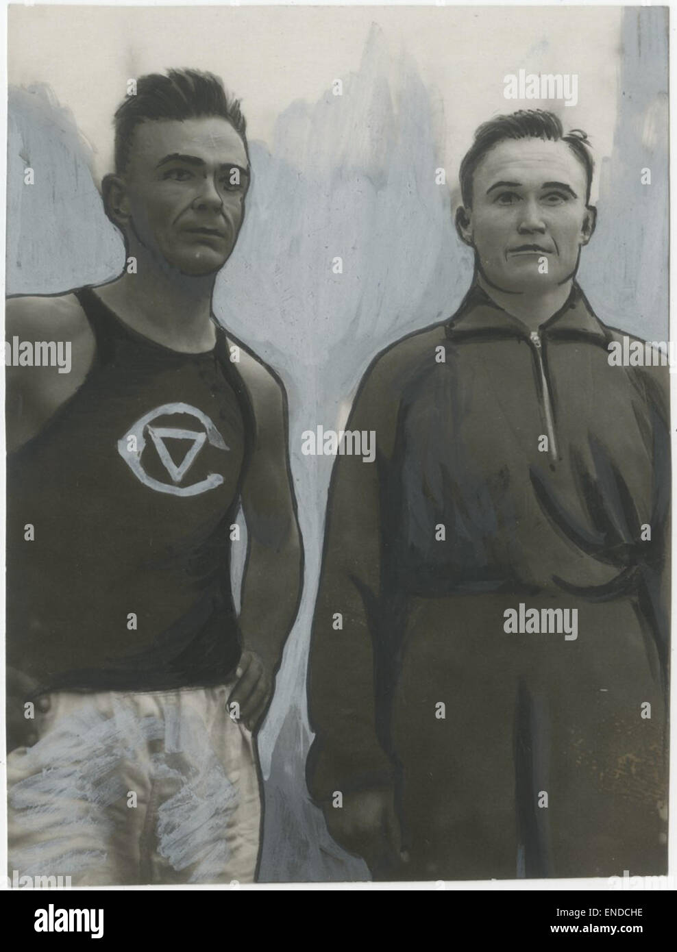 A photographic or artistic collection showcasing Estonian athletes ...