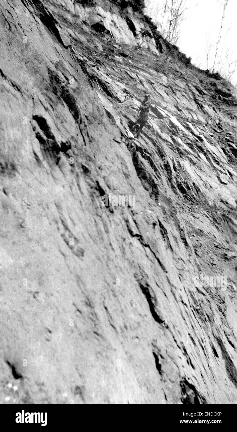 'Climbing Section No 1 (Horse River)' captures the challenging terrain ...