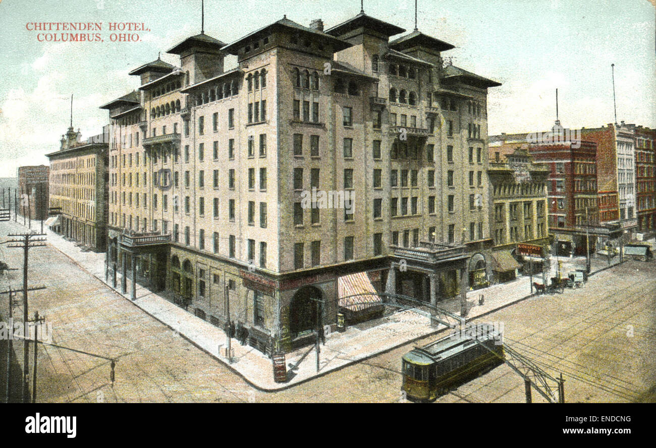 The Chittenden Hotel, once a significant landmark in Columbus, Ohio, is ...