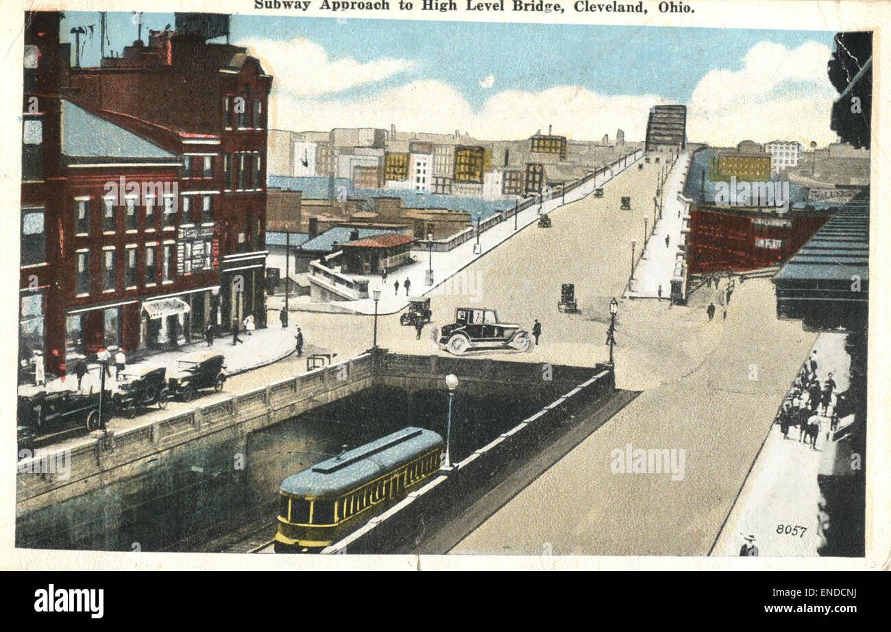 The Cleveland High Level Bridge is an iconic structure spanning the ...