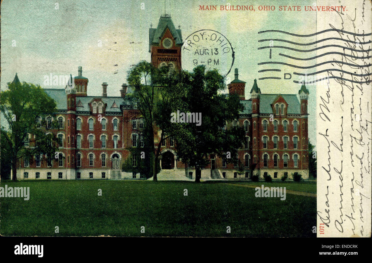 Main Building at Ohio State University Stock Photo - Alamy