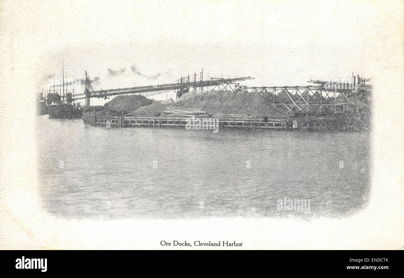 The Ore Docks at Cleveland Harbor are a vital part of the city's ...