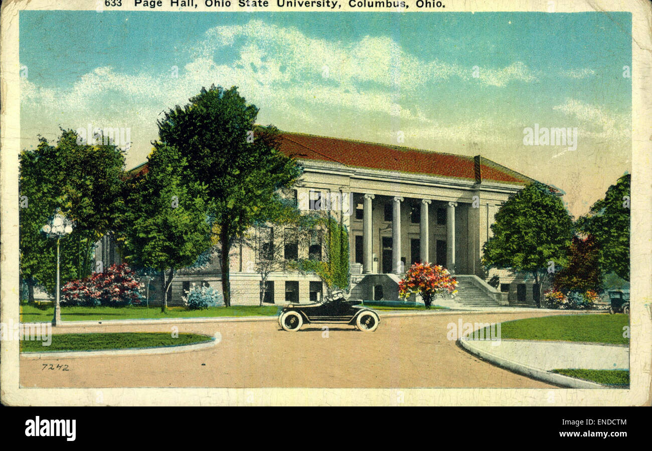 Ohio state university campus campus hi-res stock photography and images ...