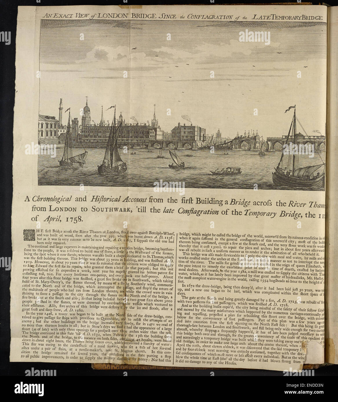 This image represents the historical account of the construction of ...