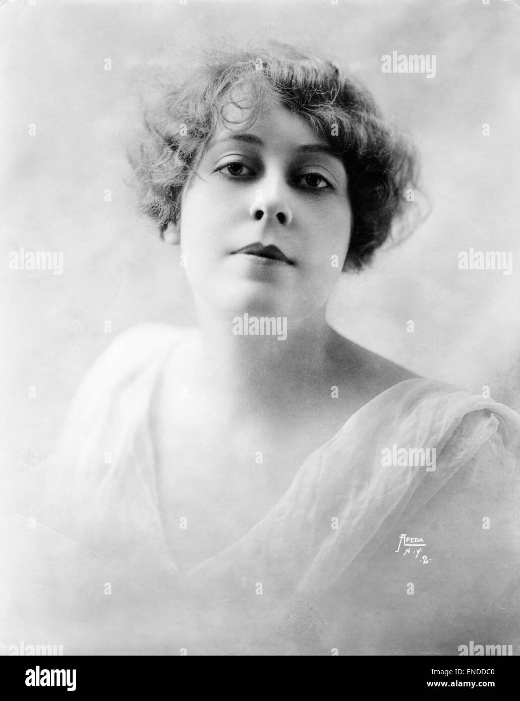 Paula Shay, the star of the 1916 play *Everywoman*, is featured in this ...