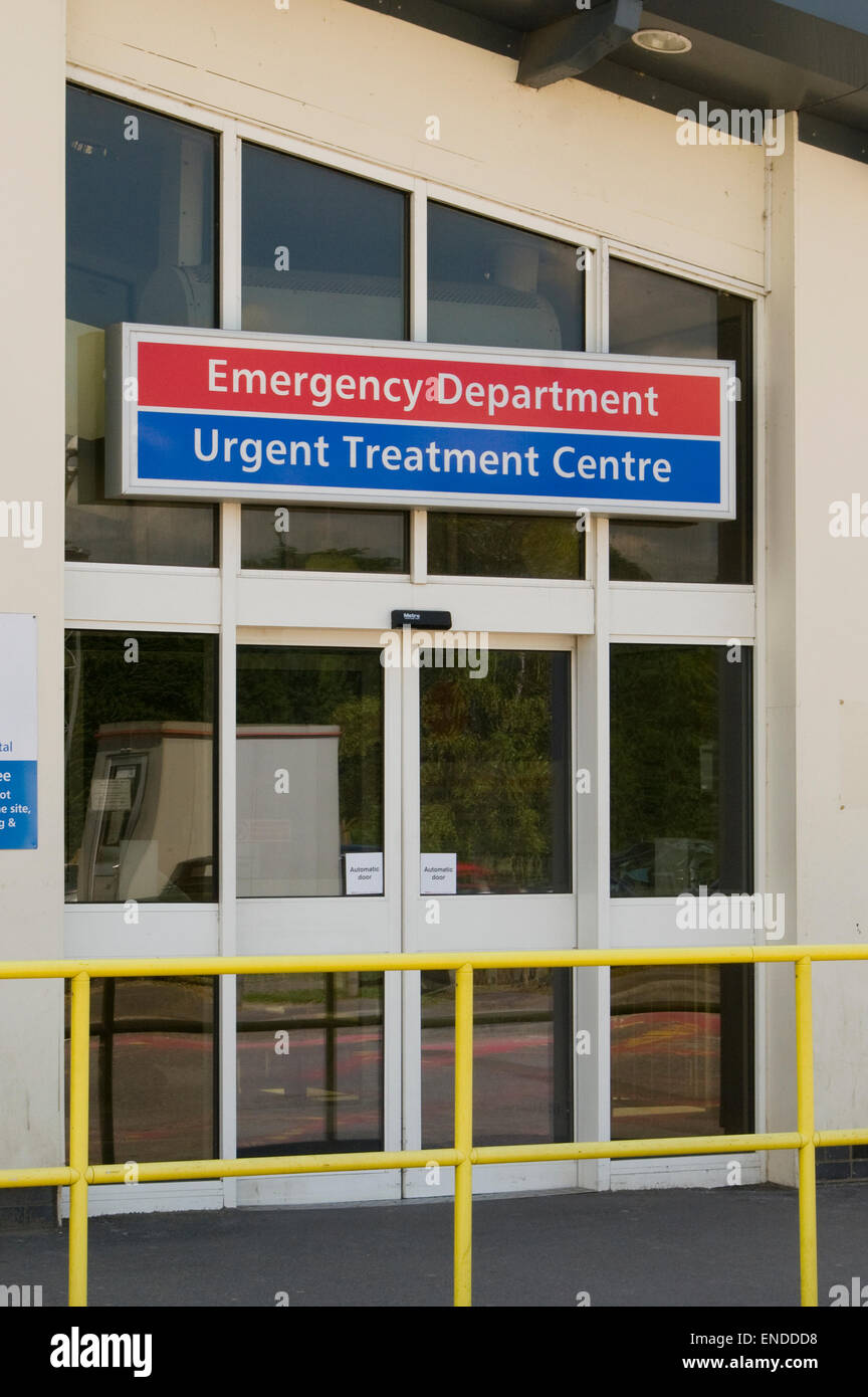 Entrance To The Emergency Department East Surrey NHS Hospital Redhill ...