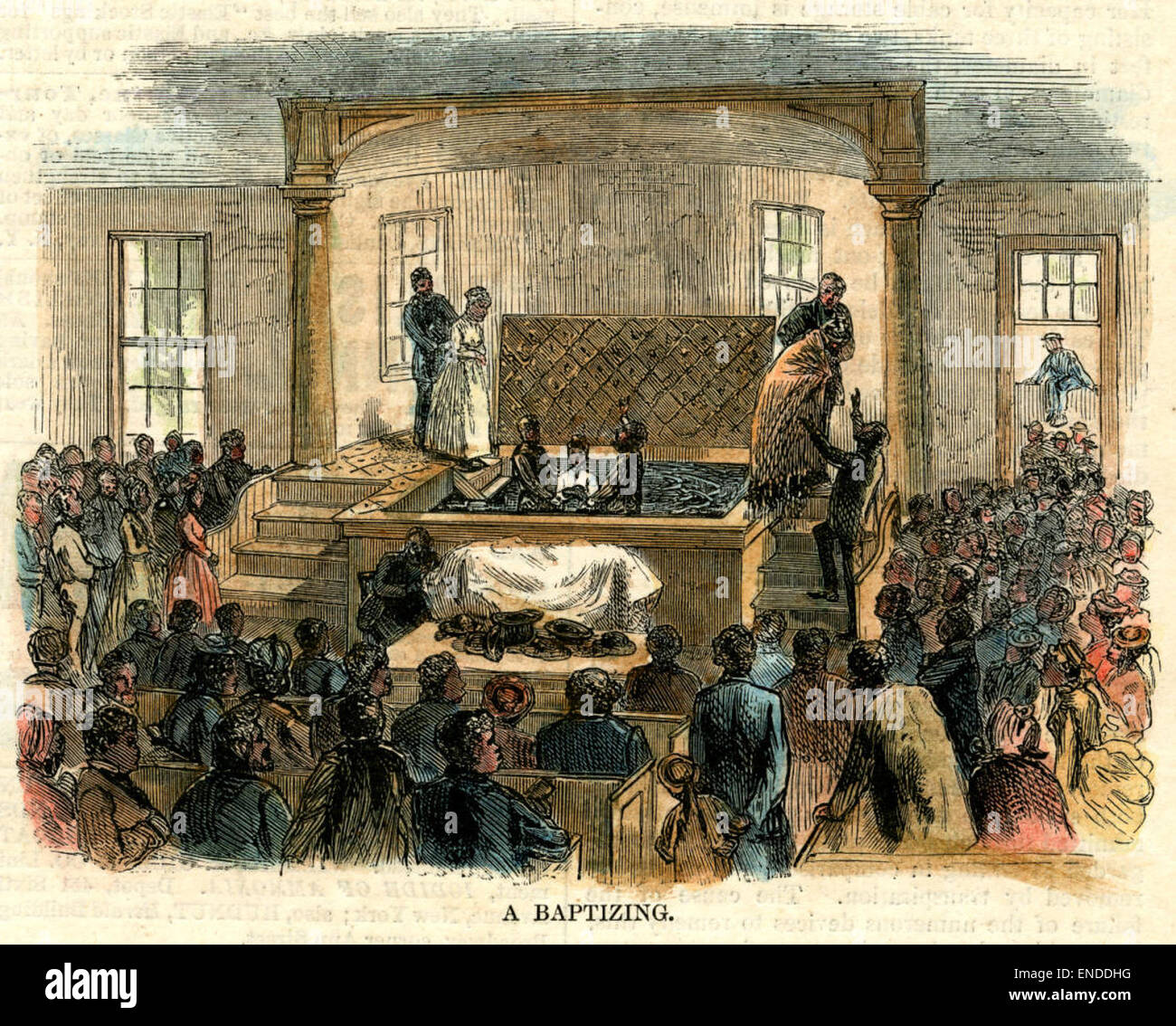 The First African Church in Richmond, Virginia, captured during a ...