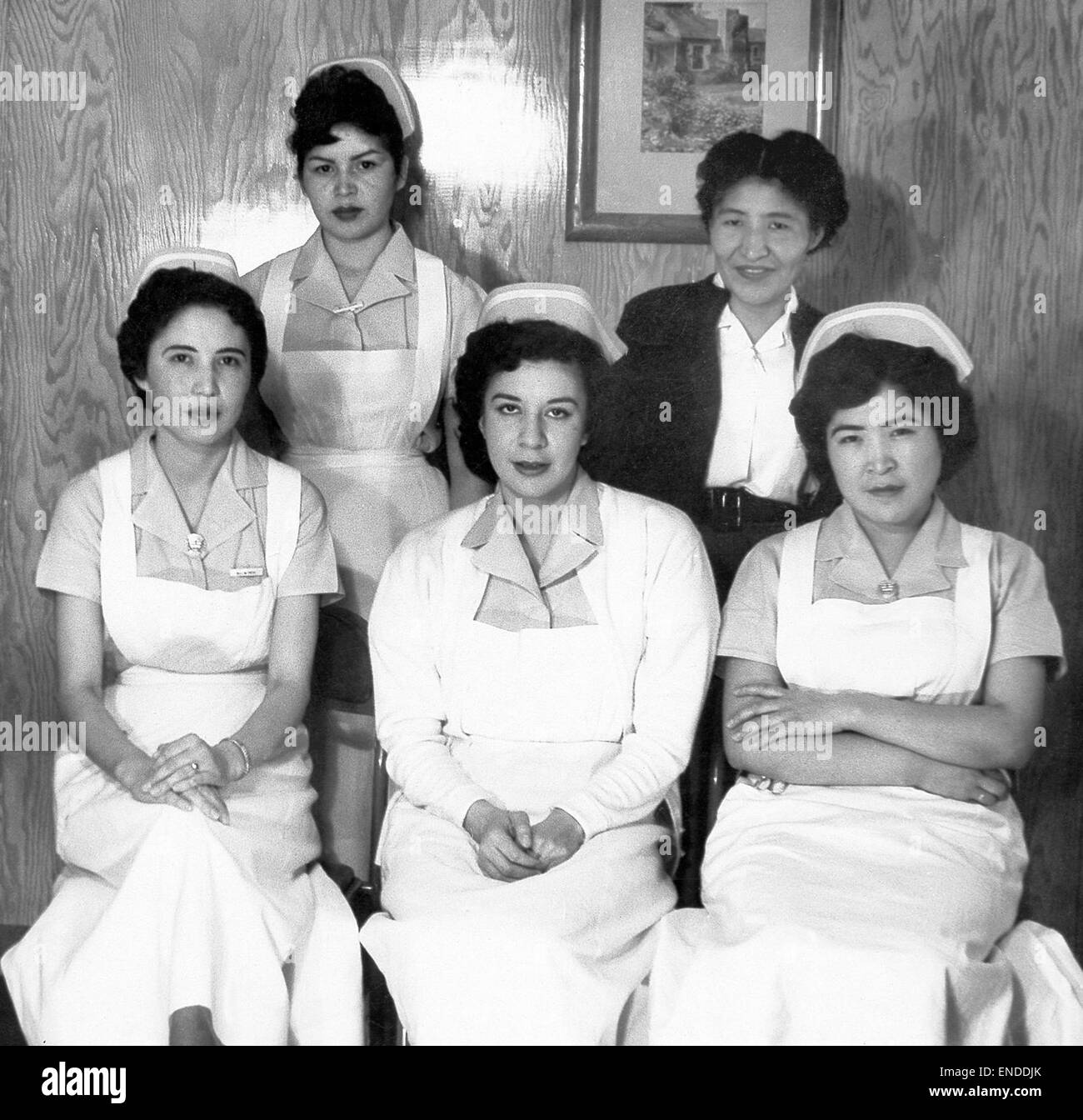 Nurse school graduation Black and White Stock Photos & Images - Alamy