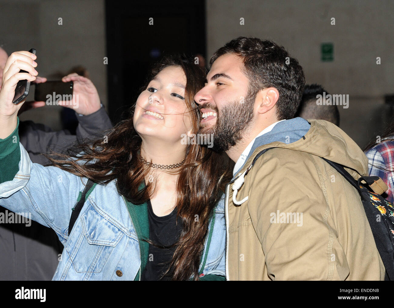 Andrea Faustini at the BB Radio 1 studios Featuring: Andrea Faustini ...