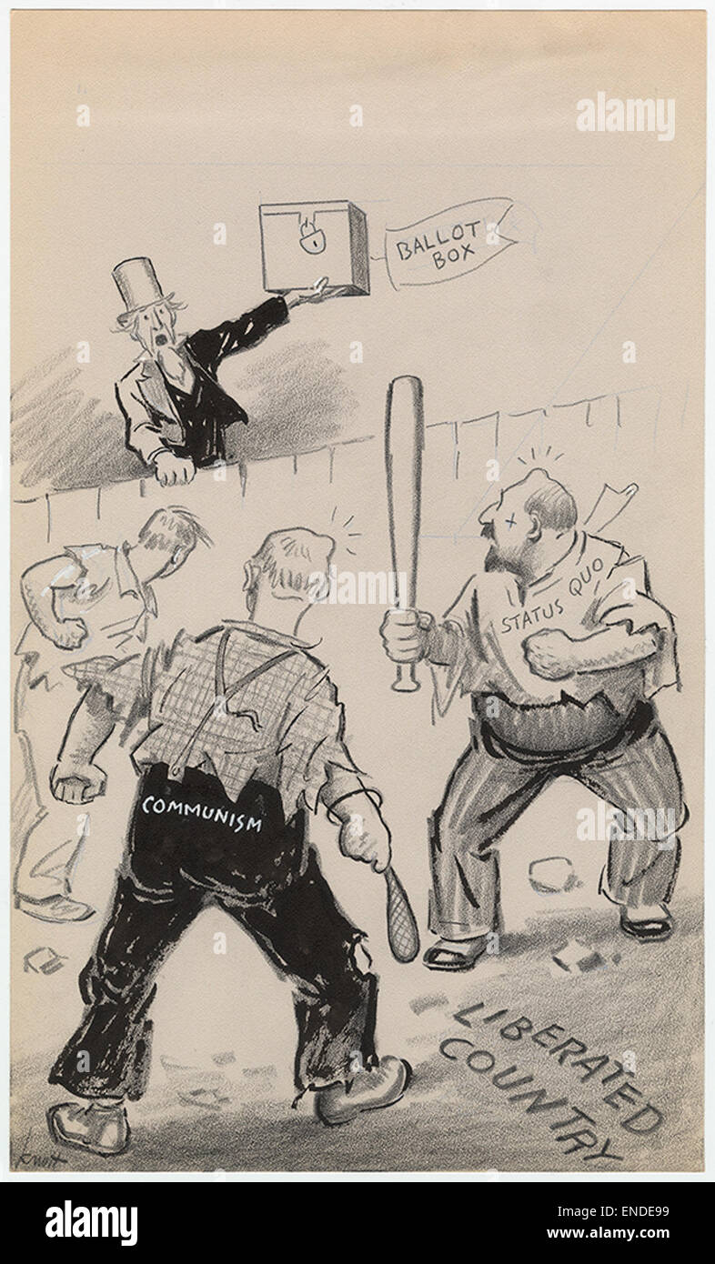 Cold war cartoon hi-res stock photography and images - Alamy