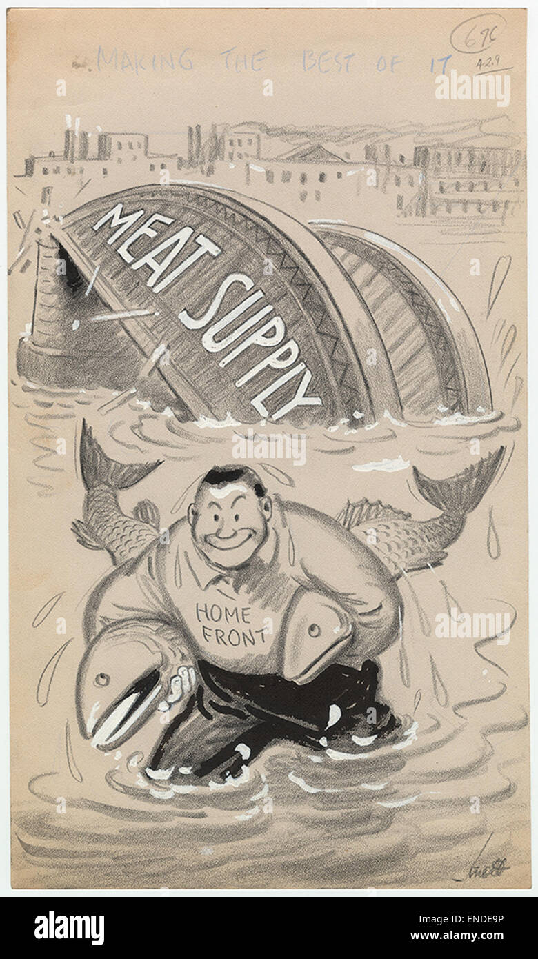 'Making the Best of It' is a cartoon illustration that humorously ...