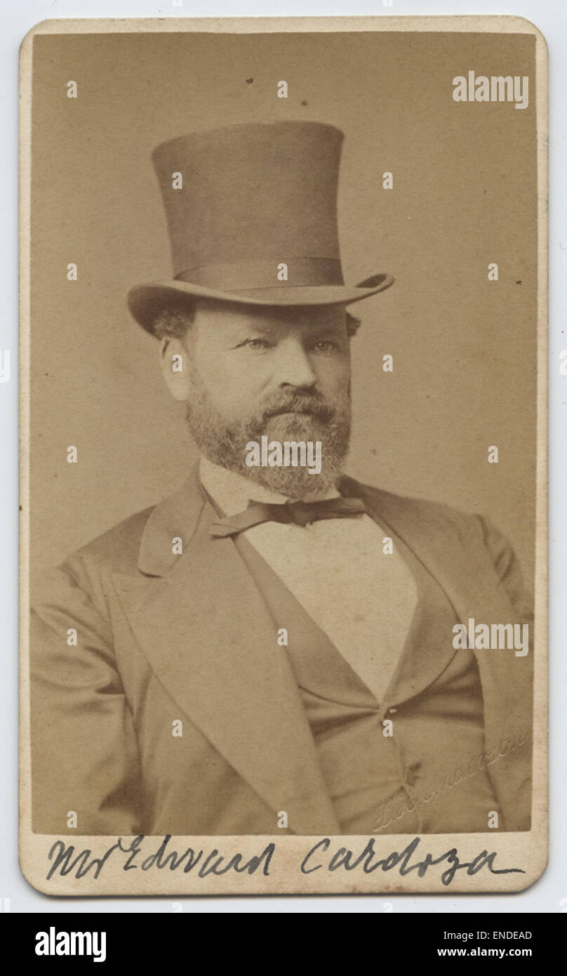 Mr. Edward Cardoza Stock Photo - Alamy