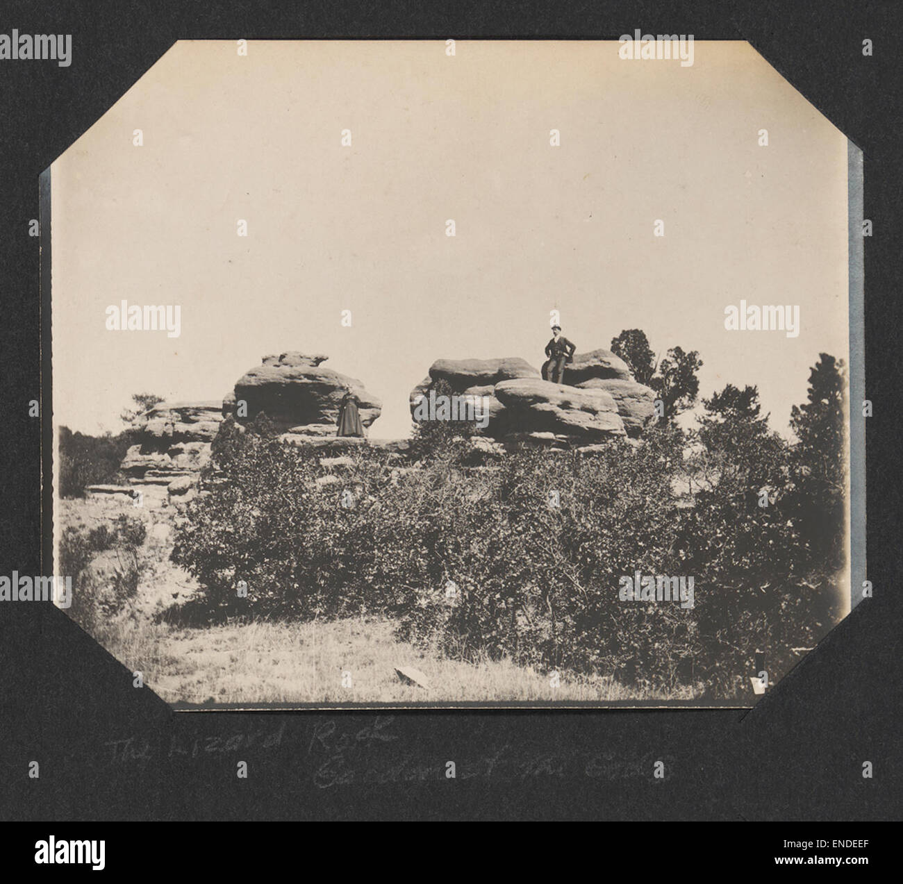 ‘The Lizard Rock’ is a striking rock formation located in the Garden of ...