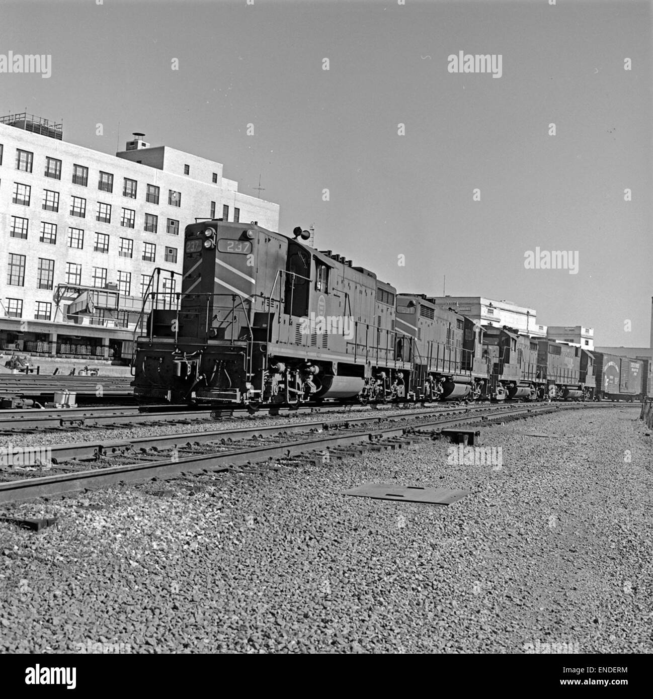[Missouri Pacific, Diesel Electric Road Switcher No. 237] Stock Photo ...