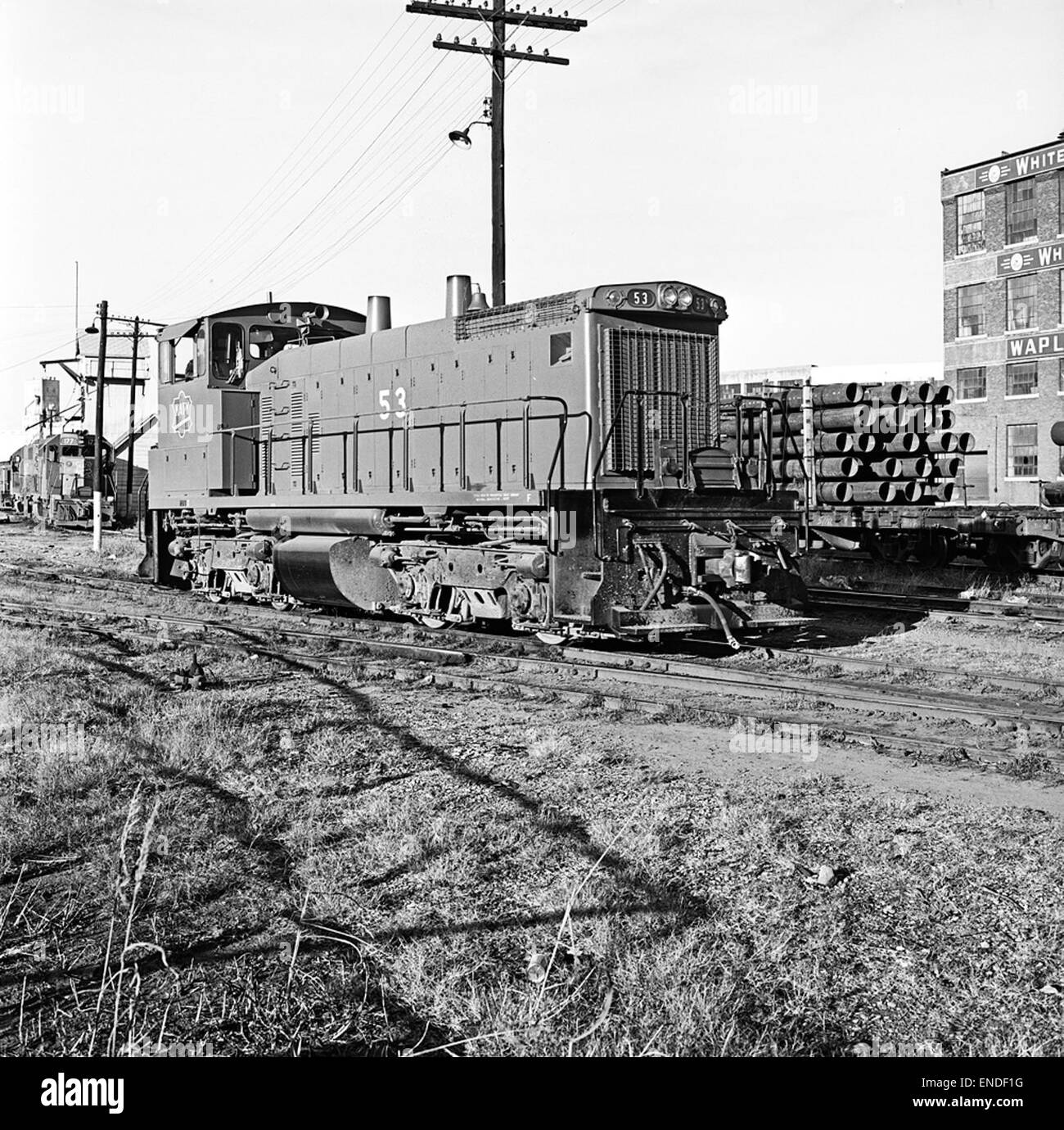 The Missouri-Kansas-Texas Railway Diesel Electric Switcher No. 53 ...