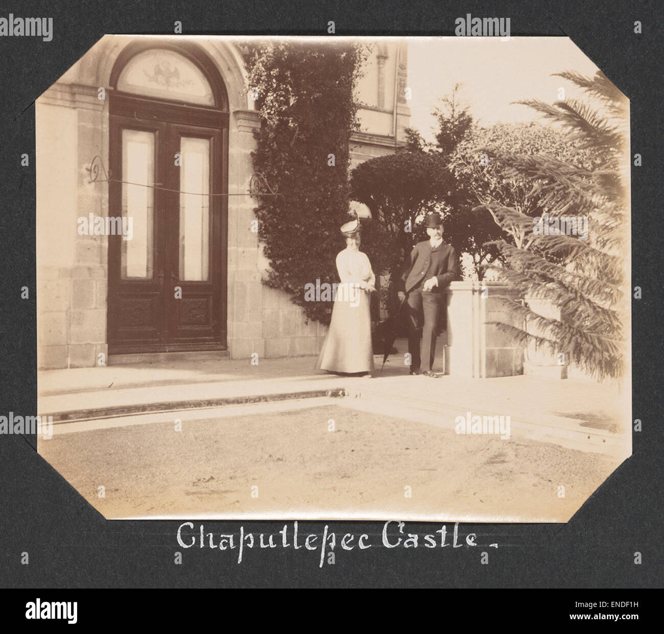 Chapultepec Castle, located in Mexico City, is a historic building that ...