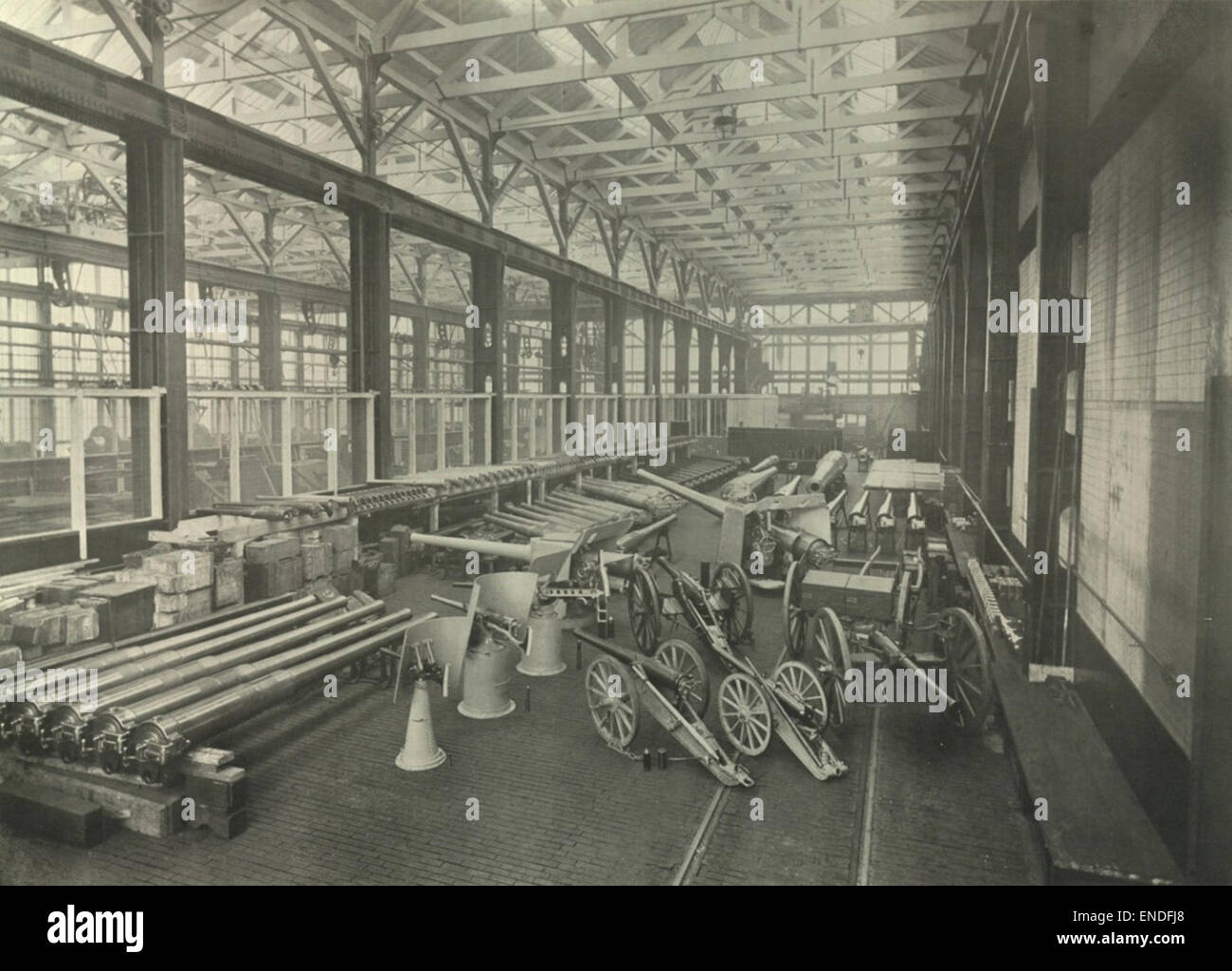The Elswick Works Gun Inspection Department, part of the Armstrong ...