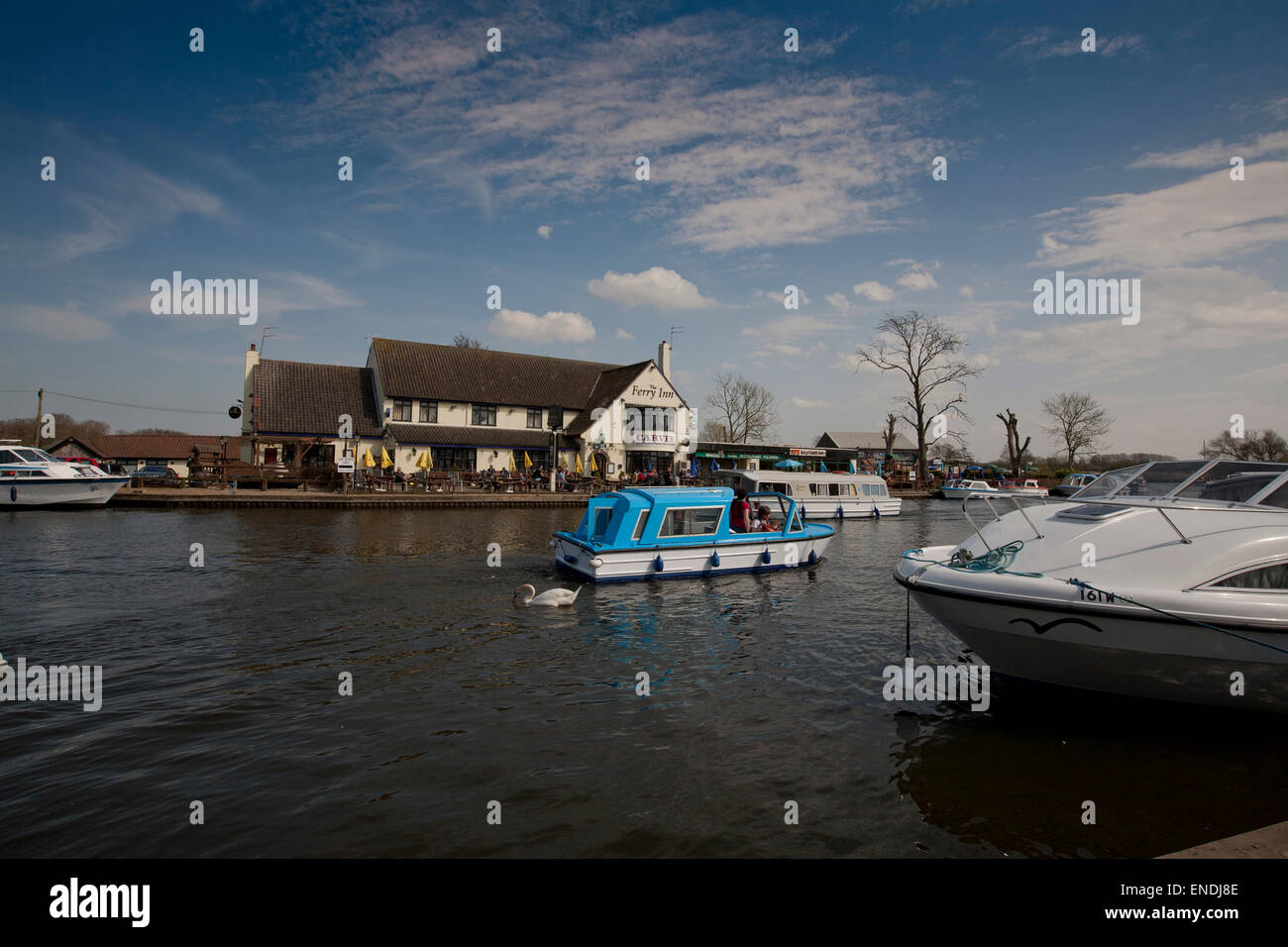 Horning Norfolk Broads Stock Photo - Alamy