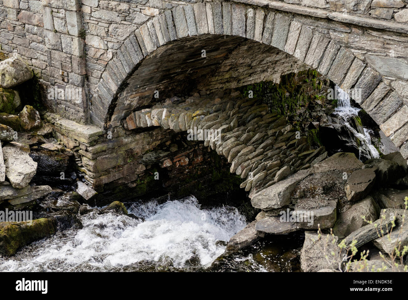 Quaint old Drovers road packhorse bridge hidden under Thomas Telford's ...