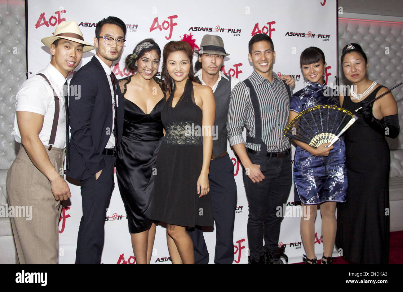 Asians On Film Halloween red carpet event - Arrivals Featuring: Stephen Chun,Scott Eriksson ...