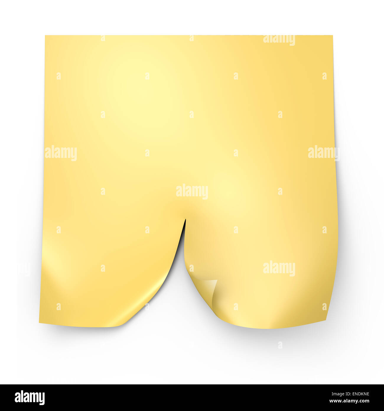 3D rendering of the note Stock Photo - Alamy