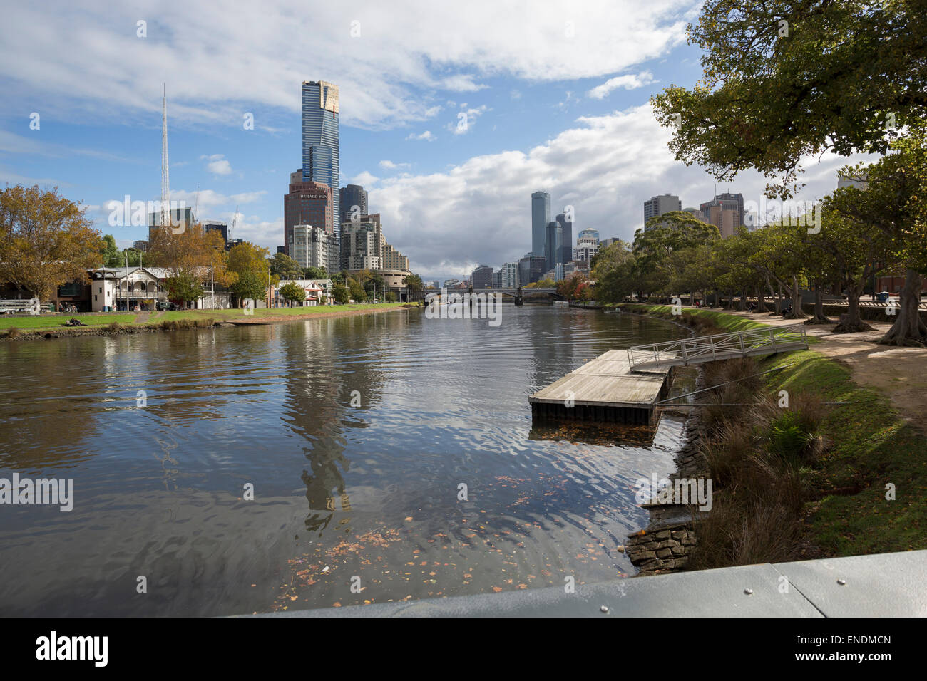 Melbourne downtown district, Victoria, Australia Stock Photo - Alamy