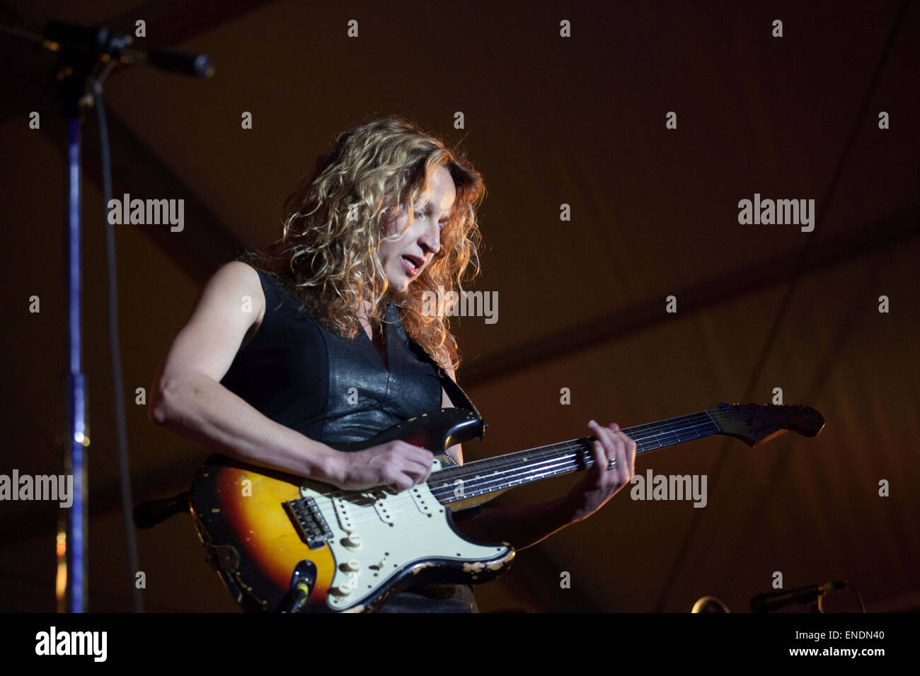May 2, 2015 - Memphis, Tennessee, USA - Blues sensation ANA POPOVIC ...