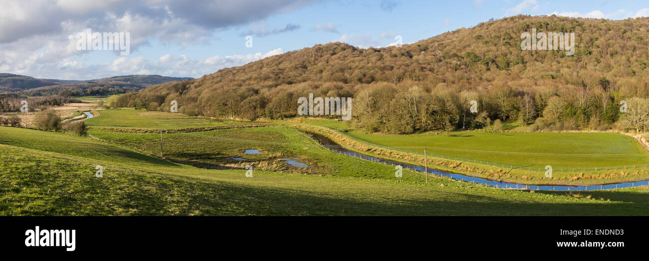 Rusland Valley panorama Stock Photo - Alamy