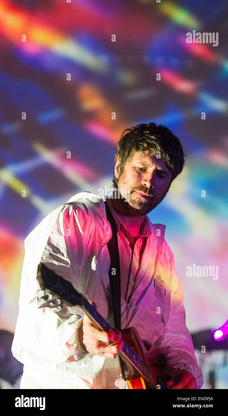 Gruff Rhys - Super Furry Animals performing in Cardiff in March 2015 ...