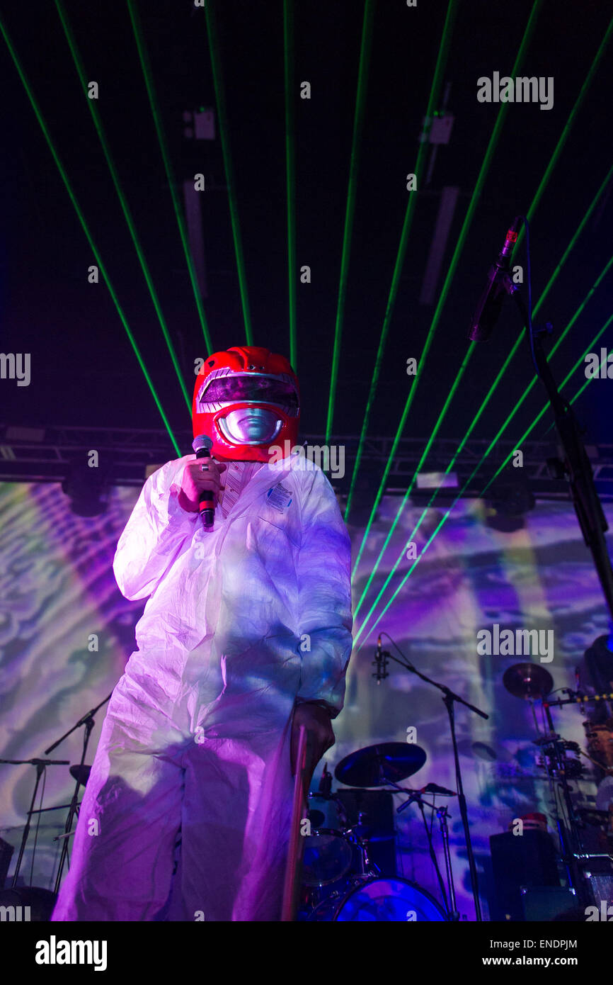 Gruff Rhys - Super Furry Animals performing in Cardiff in March 2015 ...