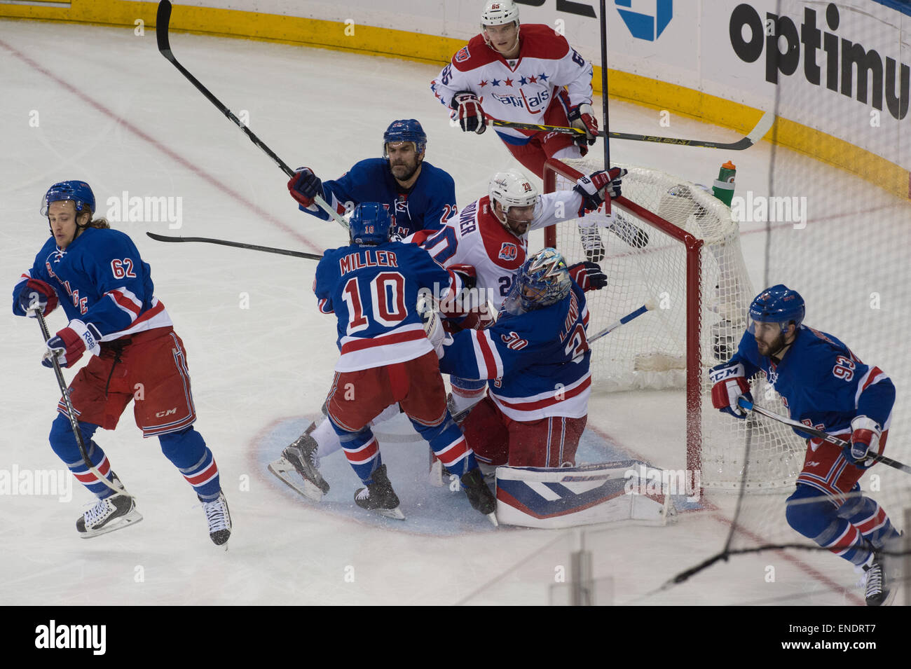 Manhattan, New York, USA. 2nd May, 2015. Washington Capitals TROY ...