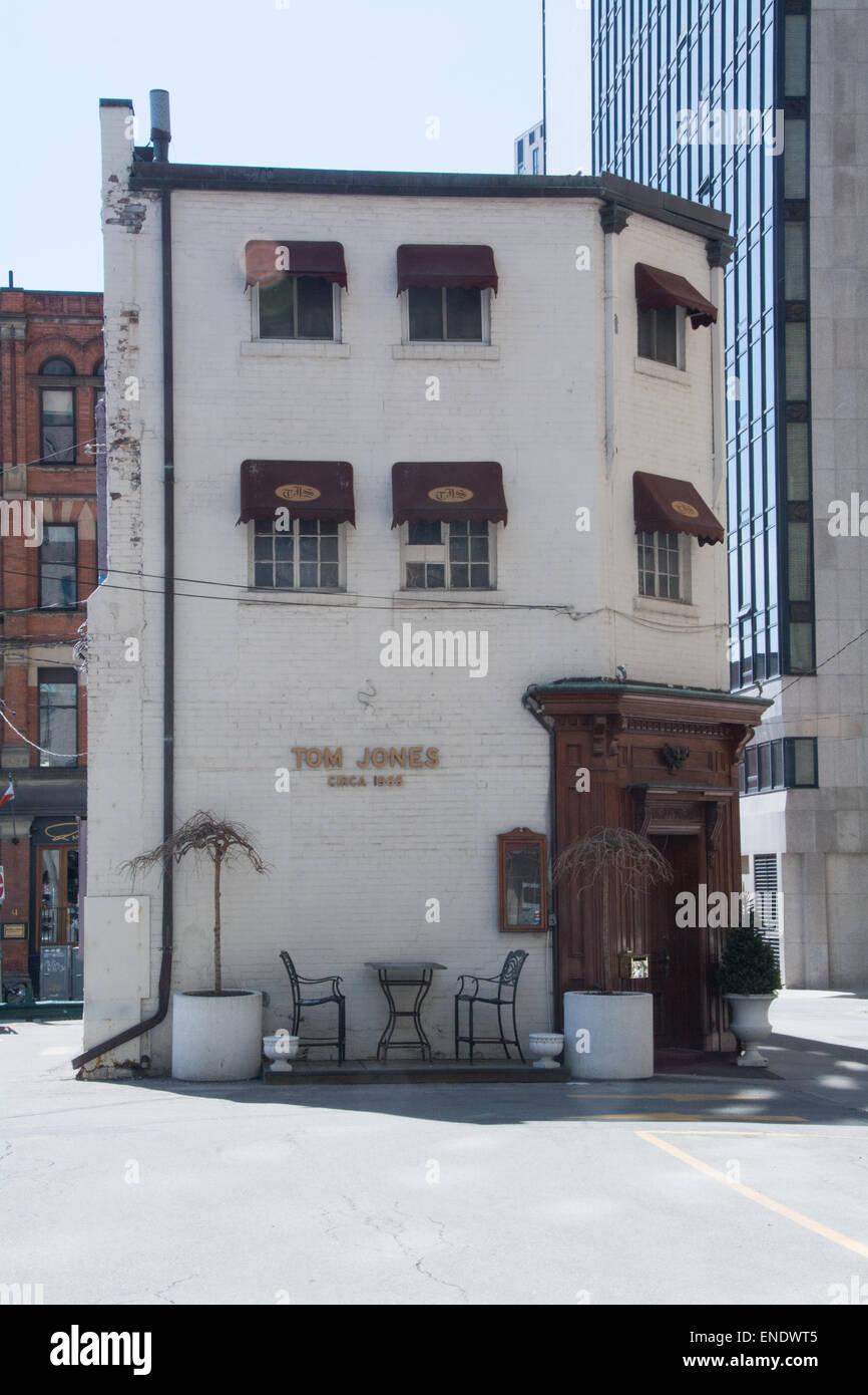 The historic building itself stands at 17 Leader Lane in a structure ...