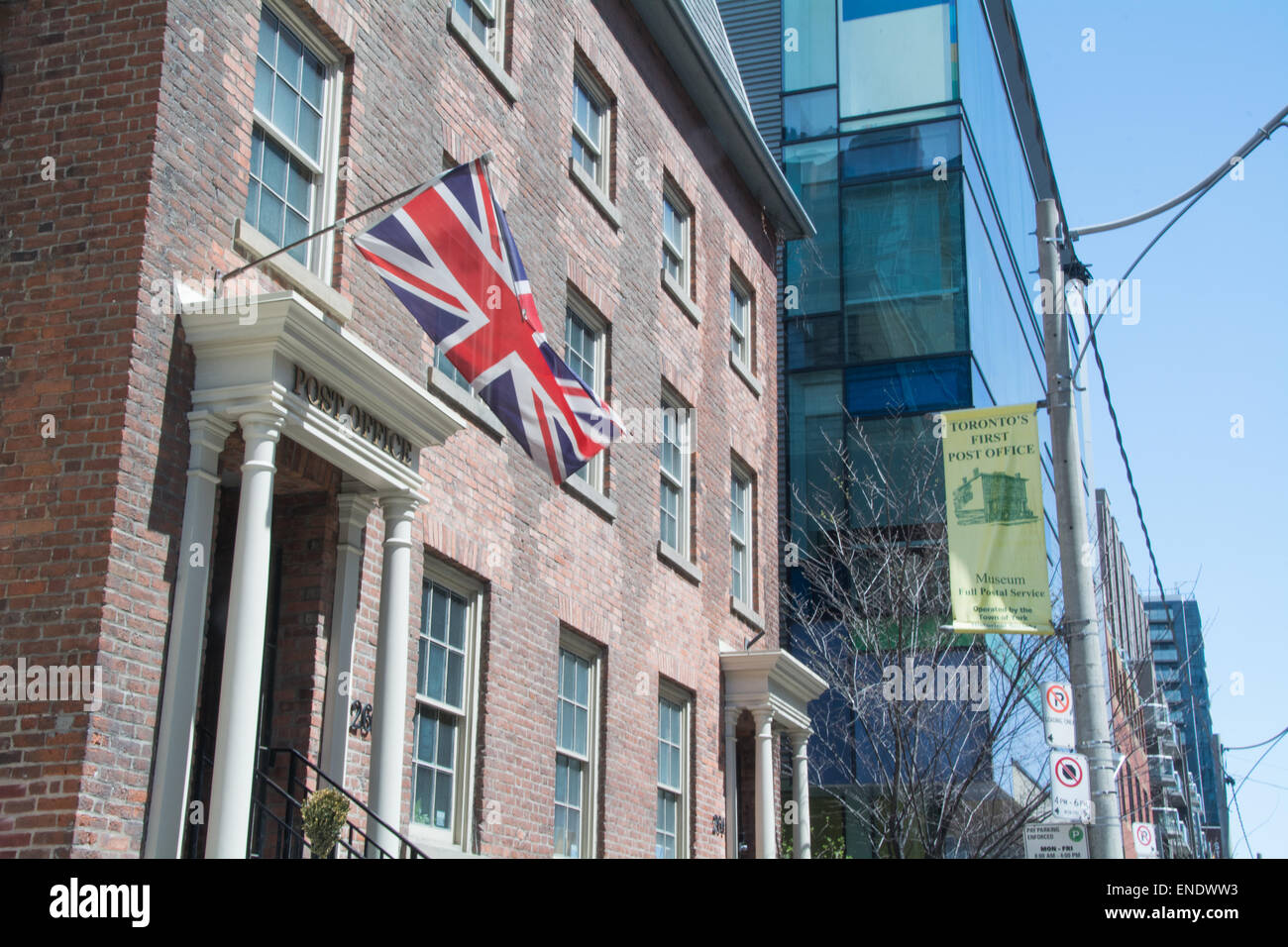 Toronto's 1st post office founded by James Scott Howard in 1833 Stock ...