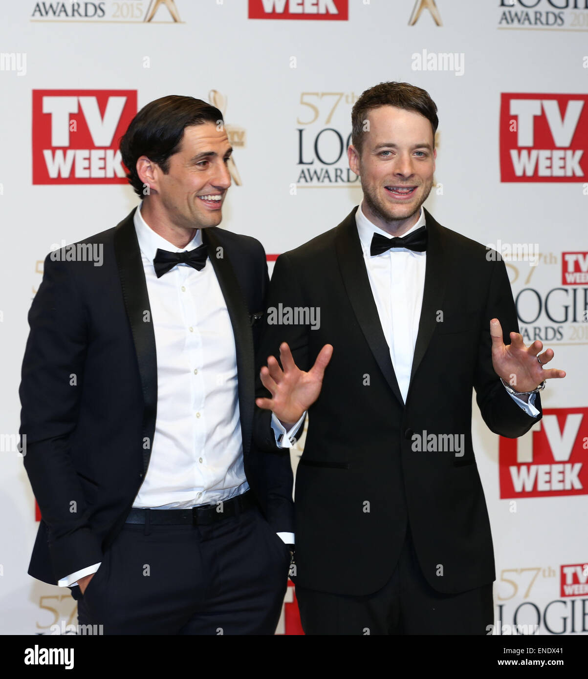 Hamish and Andy at the 2015 Logies Awards, Melbourne, Australia May 3 ...