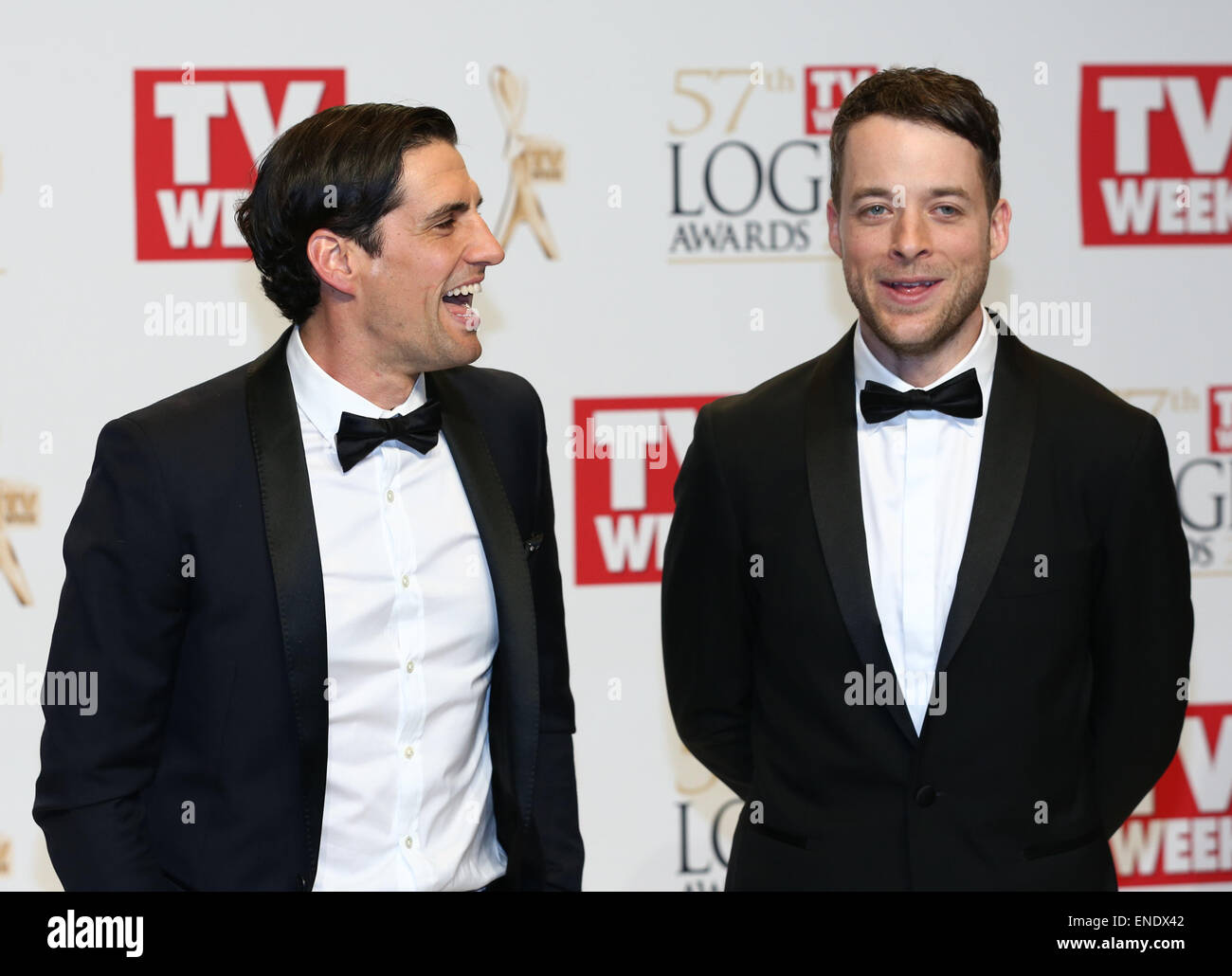 Hamish and Andy at the 2015 Logies Awards, Melbourne, Australia May 3 ...