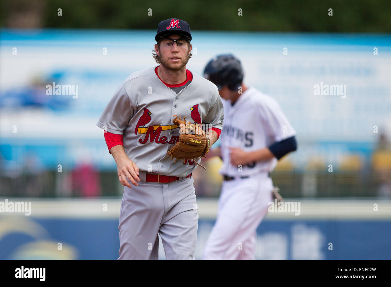 New Orleans, LA, USA. 3rd May, 2015. Memphis Redbirds second baseman Ty ...