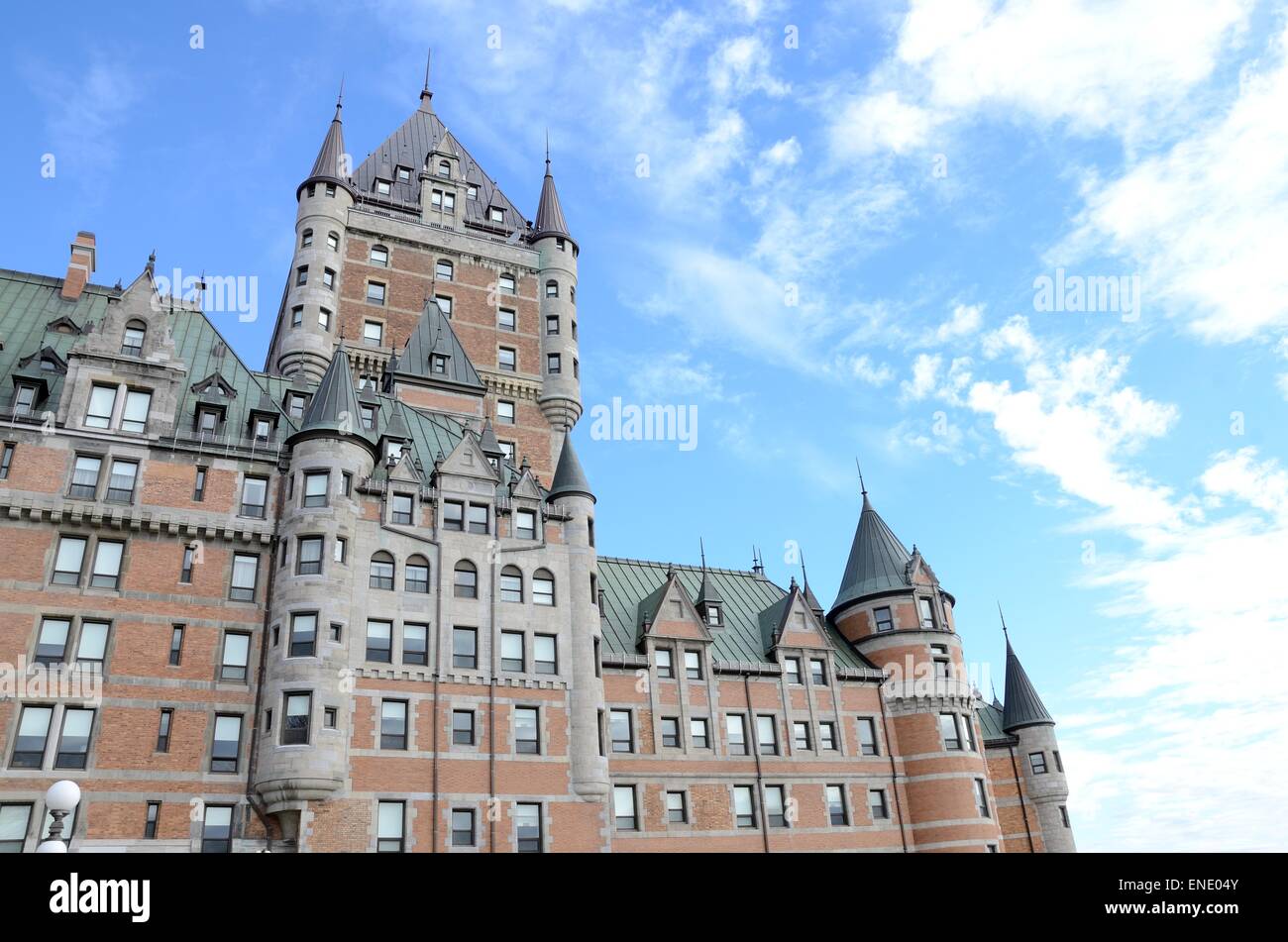 Frontenac castle in quebec hi-res stock photography and images - Alamy