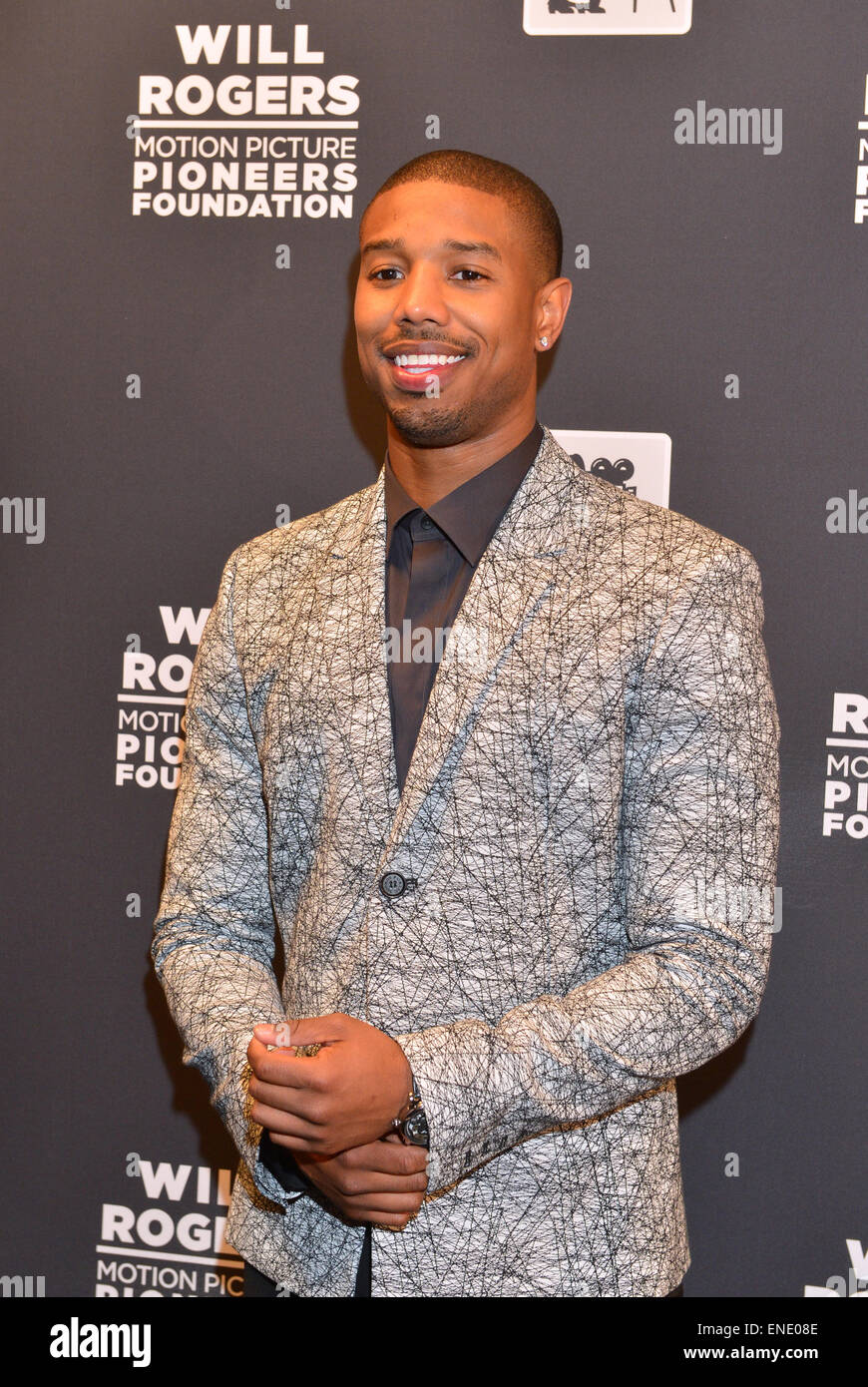 Actor Michael B. Jordan attends the Pioneer Dinner during 2015 ...