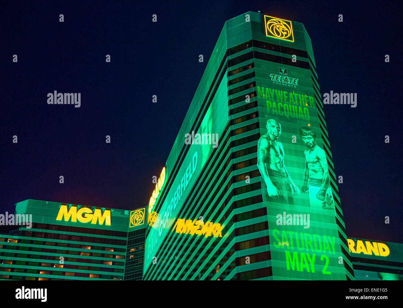 Mgm Grand Boxing High Resolution Stock Photography and Images - Alamy