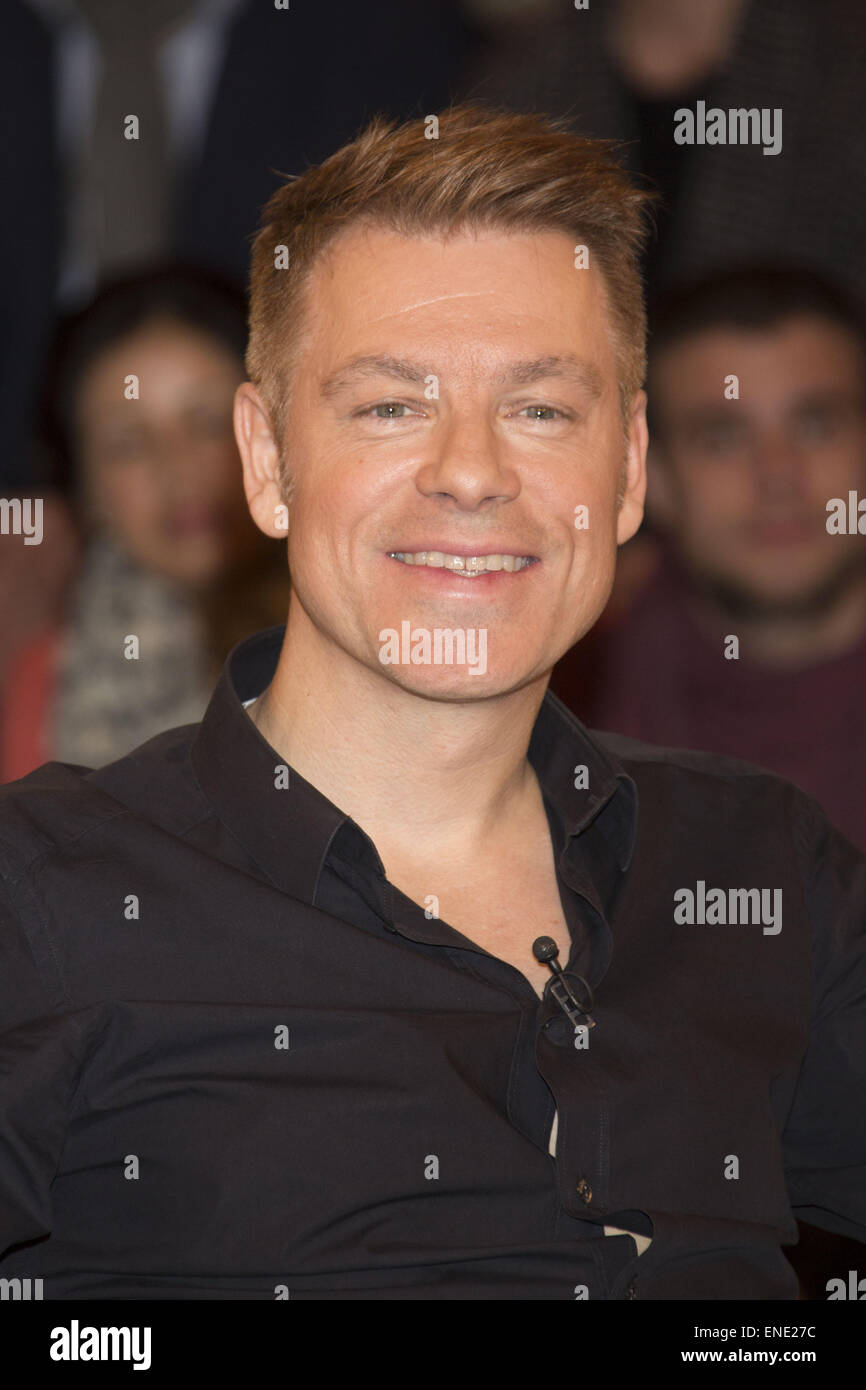 German ZDF TV talkshow Markus Lanz at Fernsehmacher-Studio Featuring ...