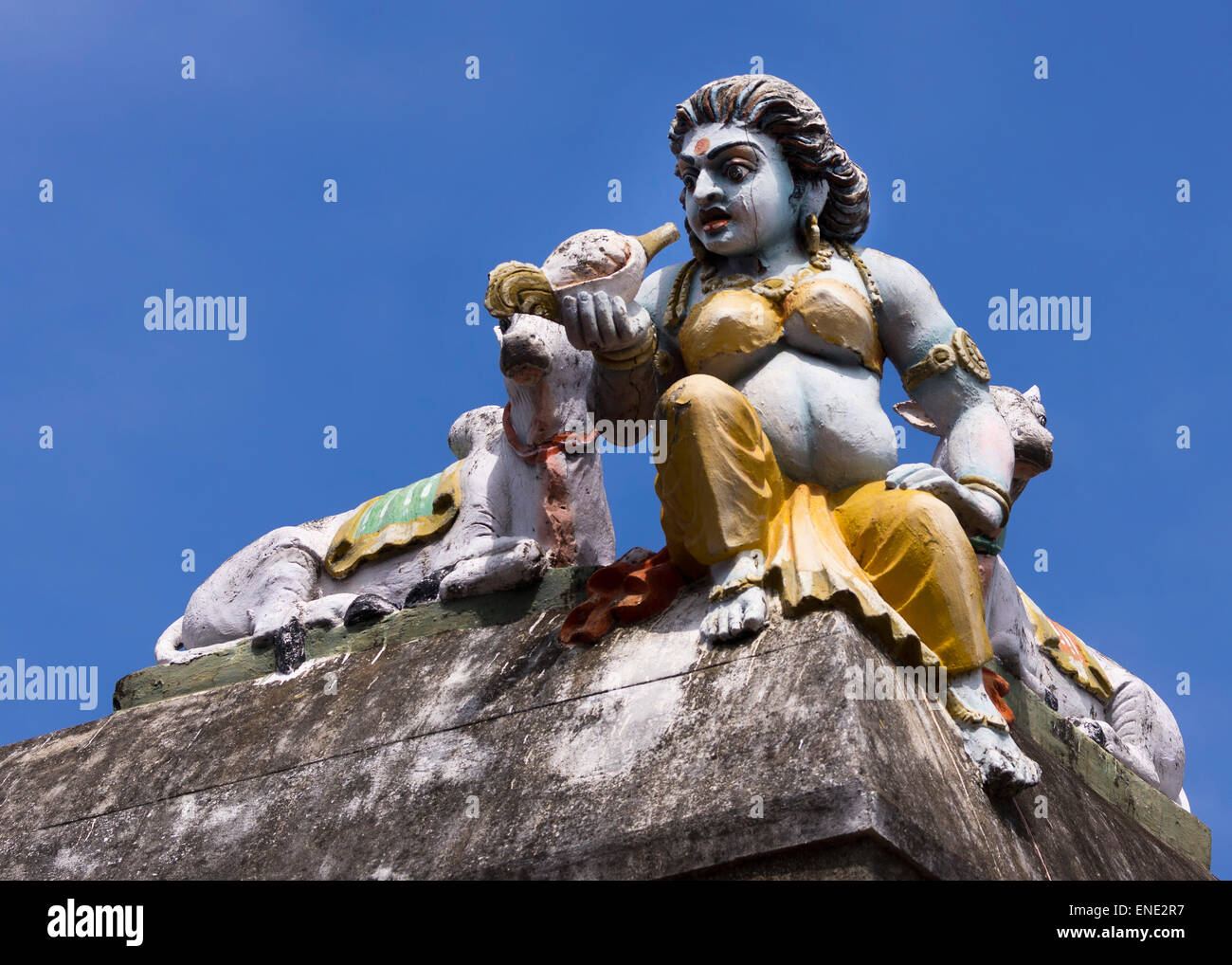 Bootha Gana on temple wall Stock Photo - Alamy