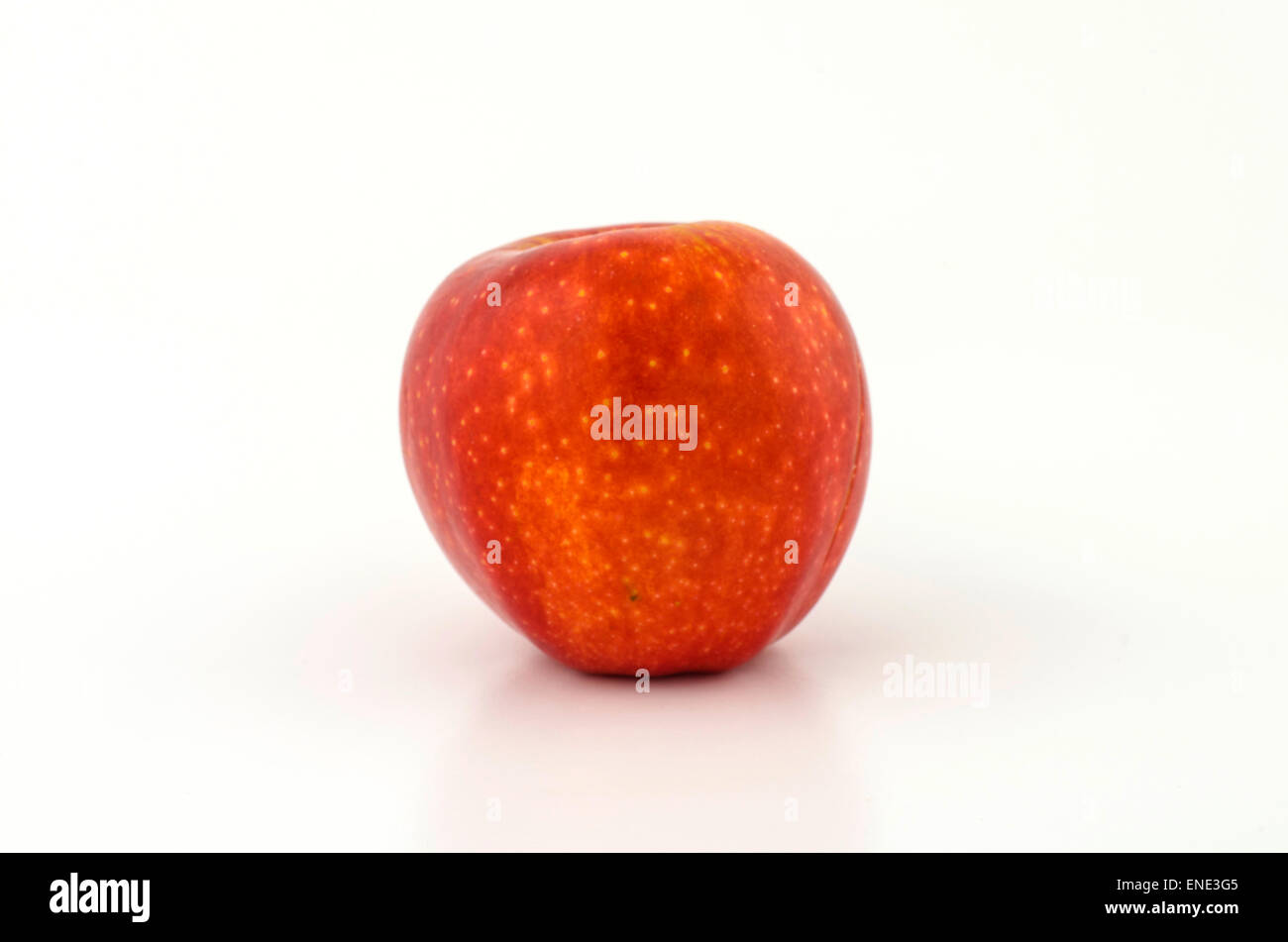 only one apple isolated on white background Stock Photo - Alamy